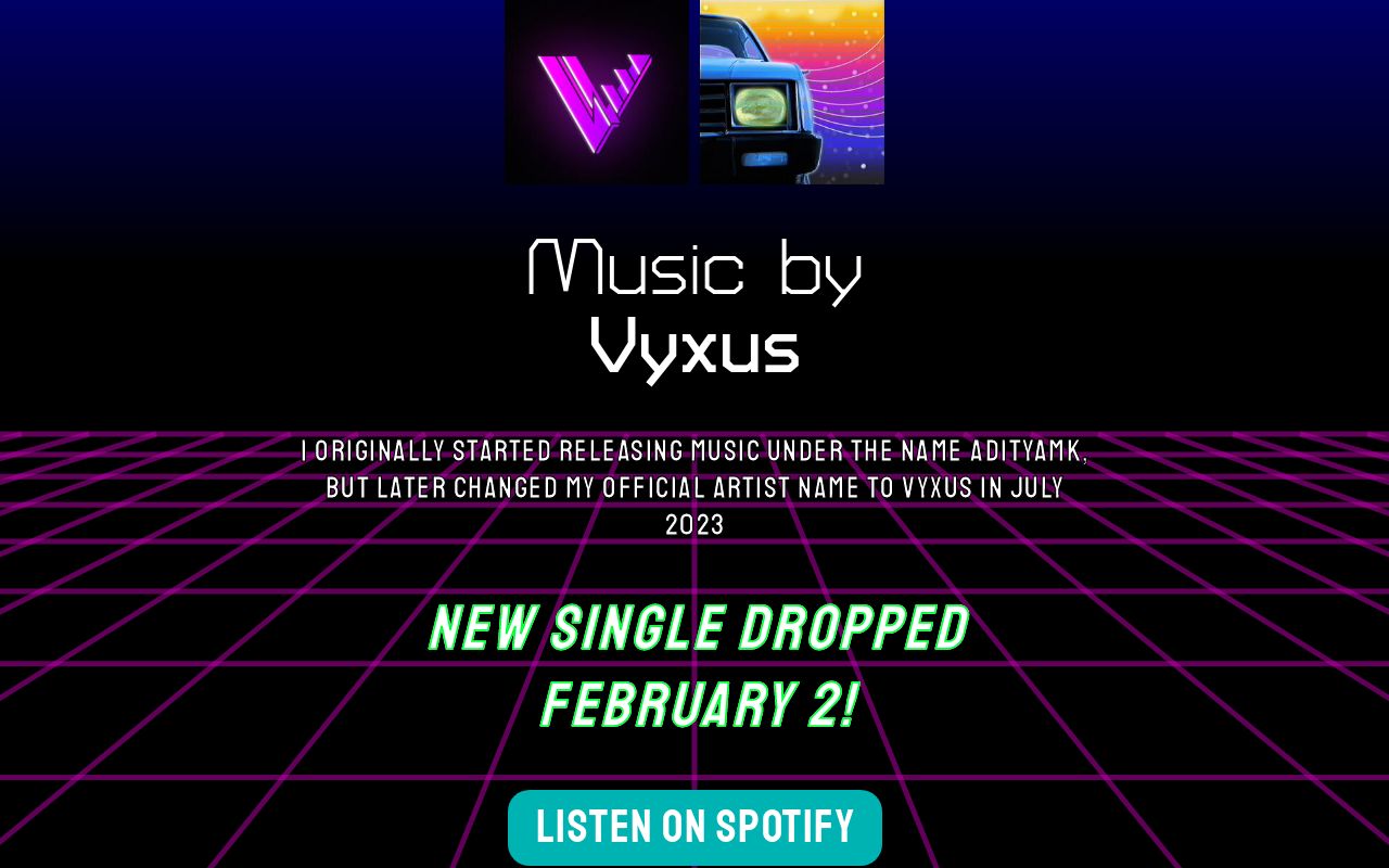 Music by Vyxus (Aditya Kumbhare)